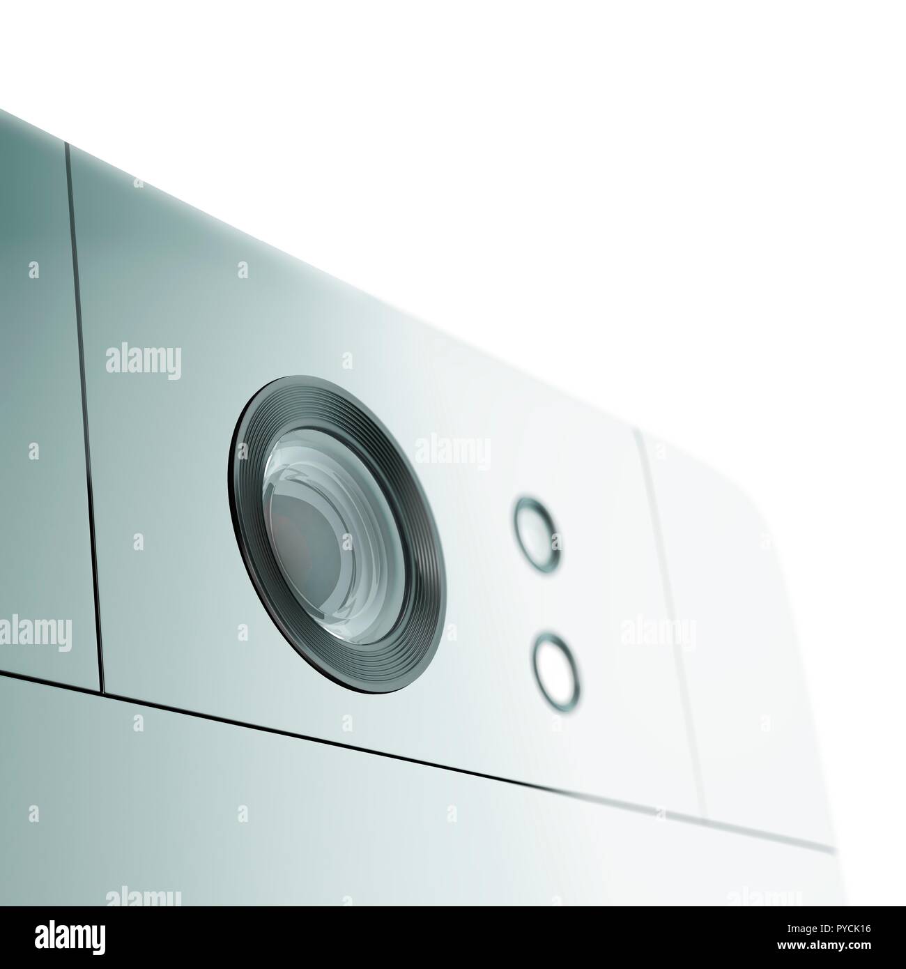 Smartphone camera lens, illustration Stock Photo - Alamy