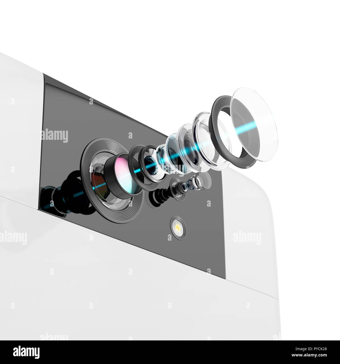 Lens illustration hi-res stock photography and images - Alamy