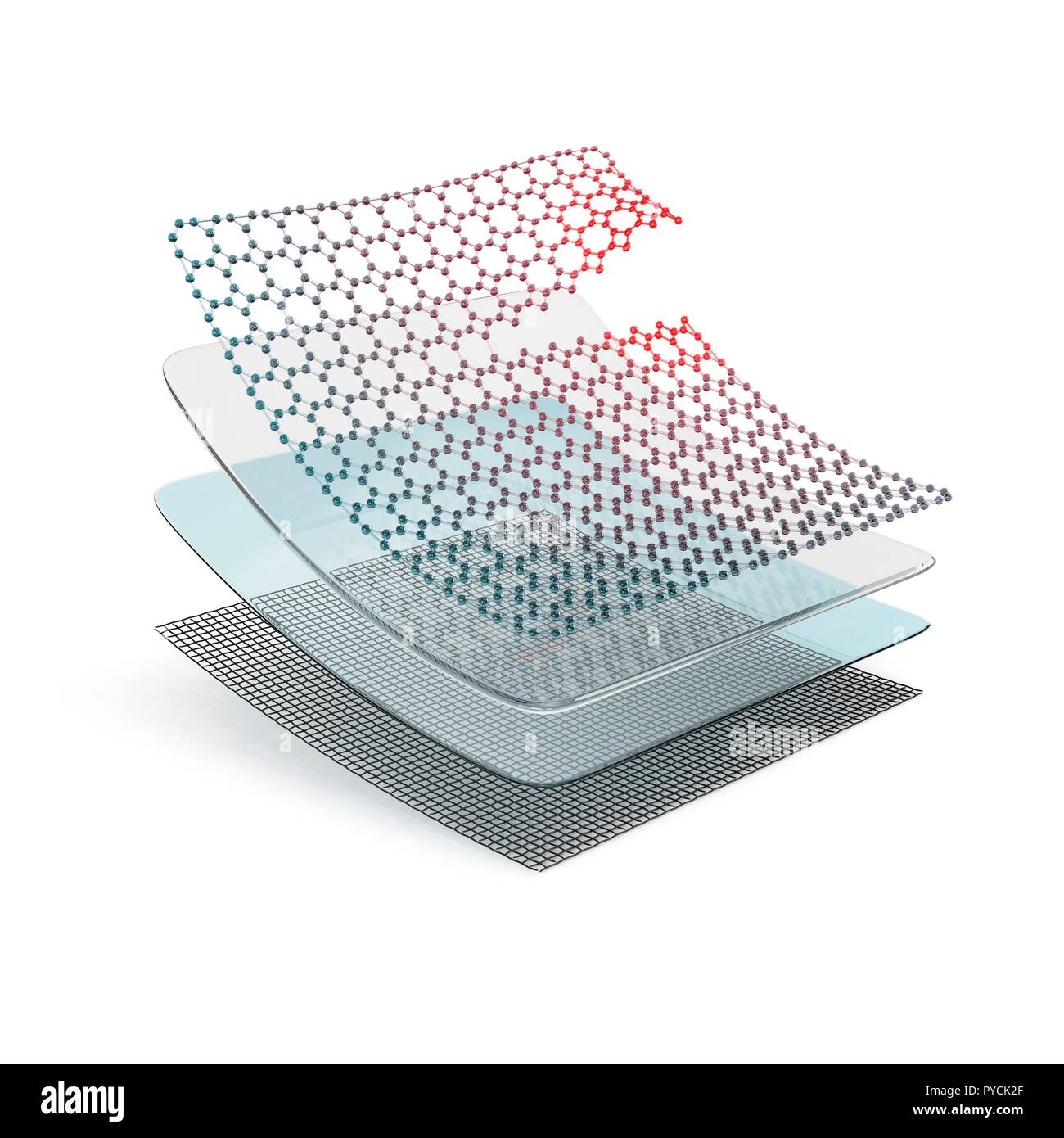 Self-healing material, conceptual illustration Stock Photo - Alamy