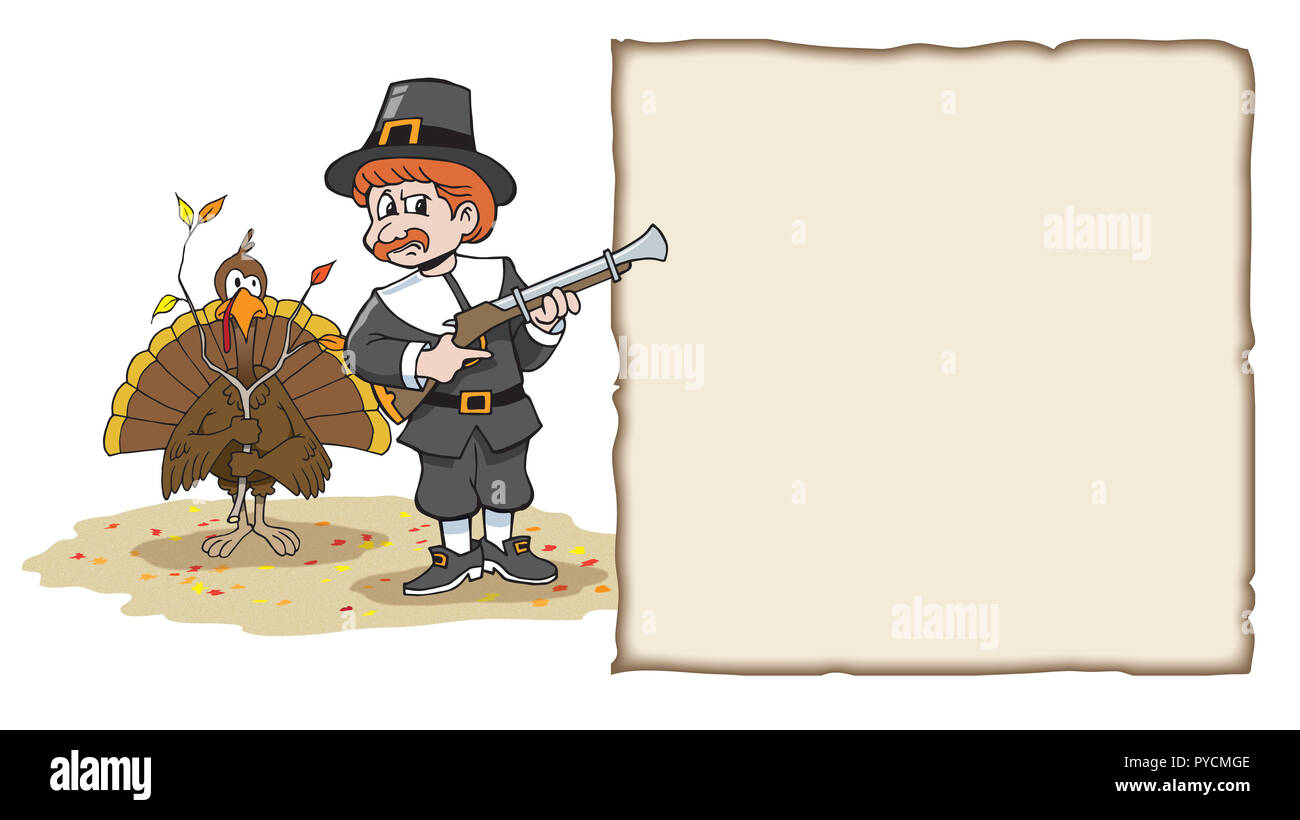 Thanksgiving turkey cartoon hi-res stock photography and images - Alamy