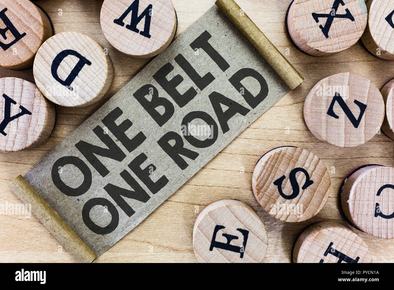 One belt one road map hi-res stock photography and images - Alamy