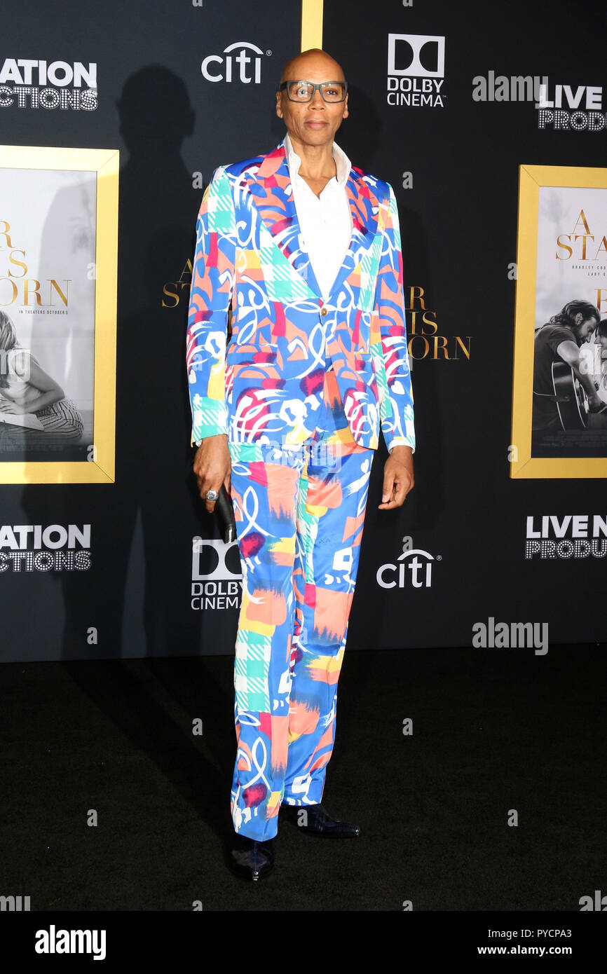 A Star is Born premiere in Los Angeles, United States Featuring: RuPaul ...