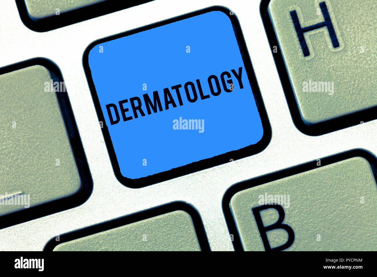 Word writing text Dermatology. Business concept for Cosmetic care and ...