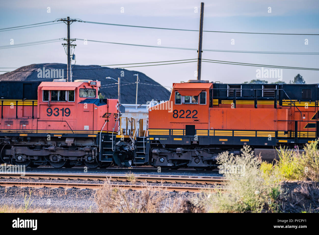 Two locomotives hi-res stock photography and images - Alamy