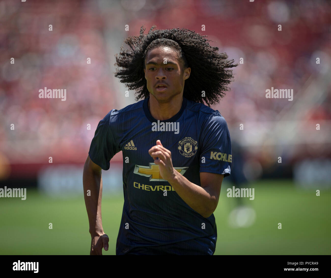 Manchester United Youth Player Tahith Chong Stock Photo - Alamy