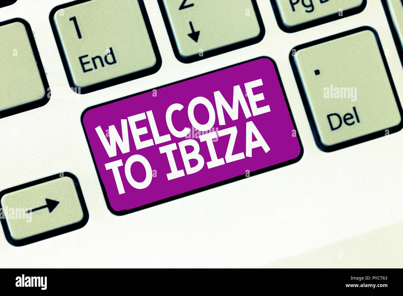 Welcome to ibiza hi-res stock photography and images - Alamy