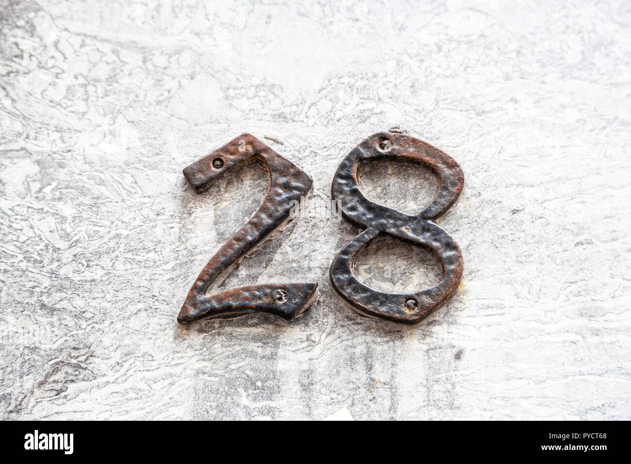 Cut out number plate hi-res stock photography and images - Alamy