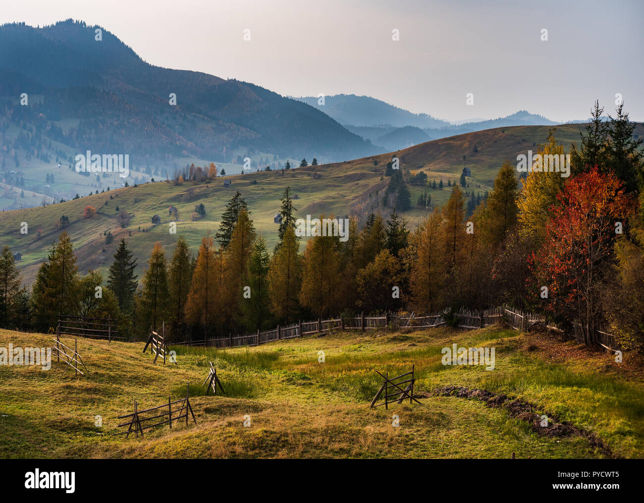 Rural landscape scene in hi-res stock photography and images - Alamy