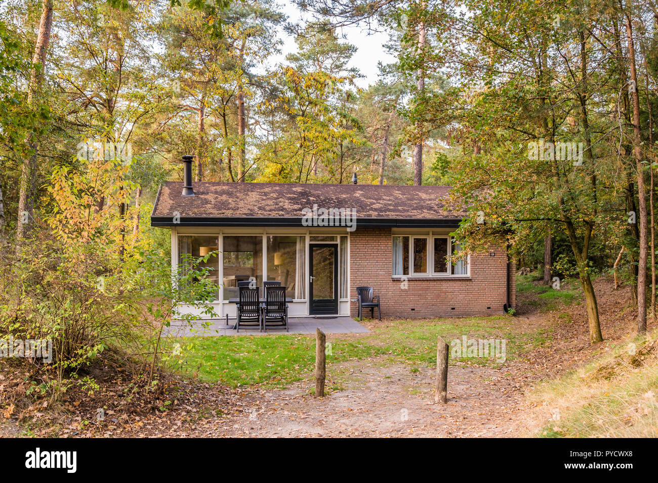Forest house in netherlands hi-res stock photography and images - Alamy