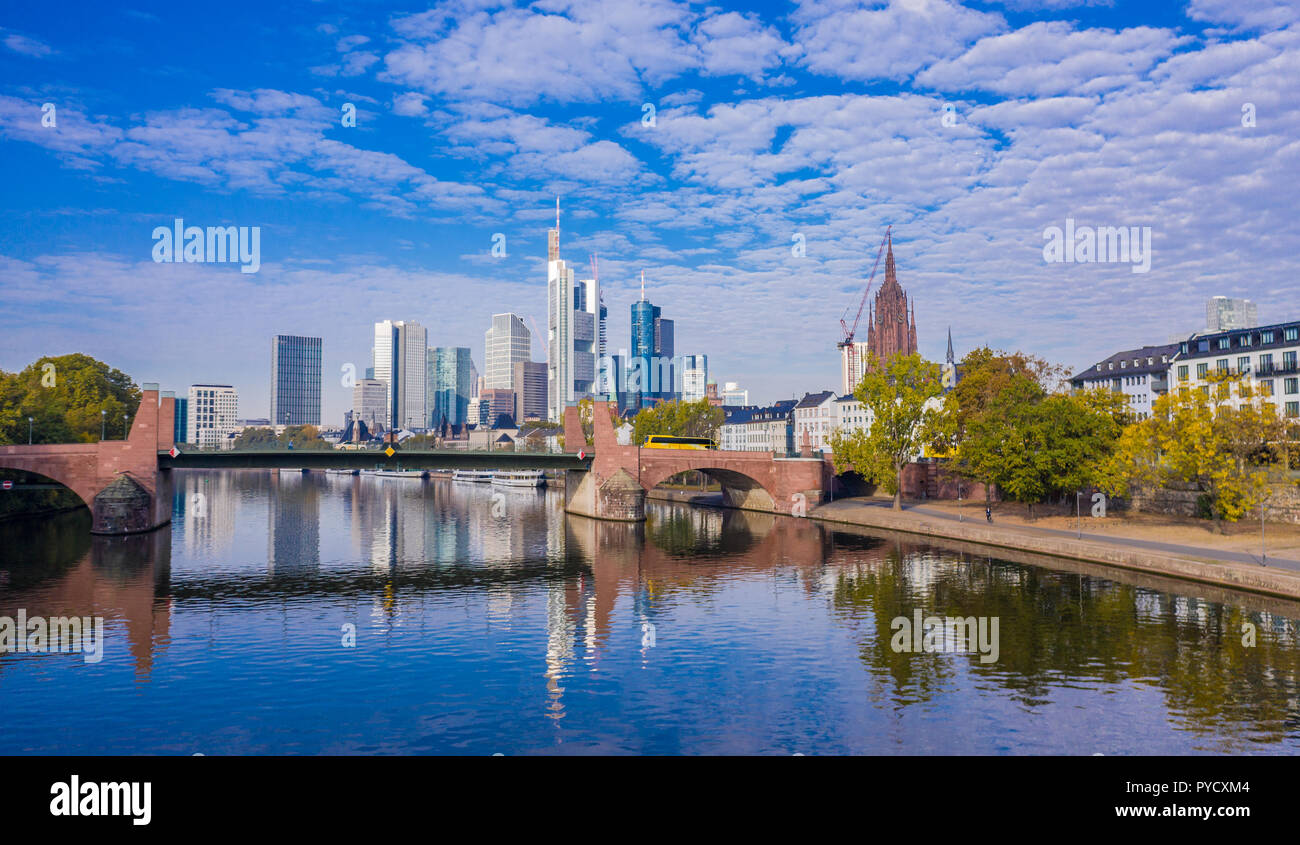 Frankfurt am Main Germany's banking capital Stock Photo - Alamy