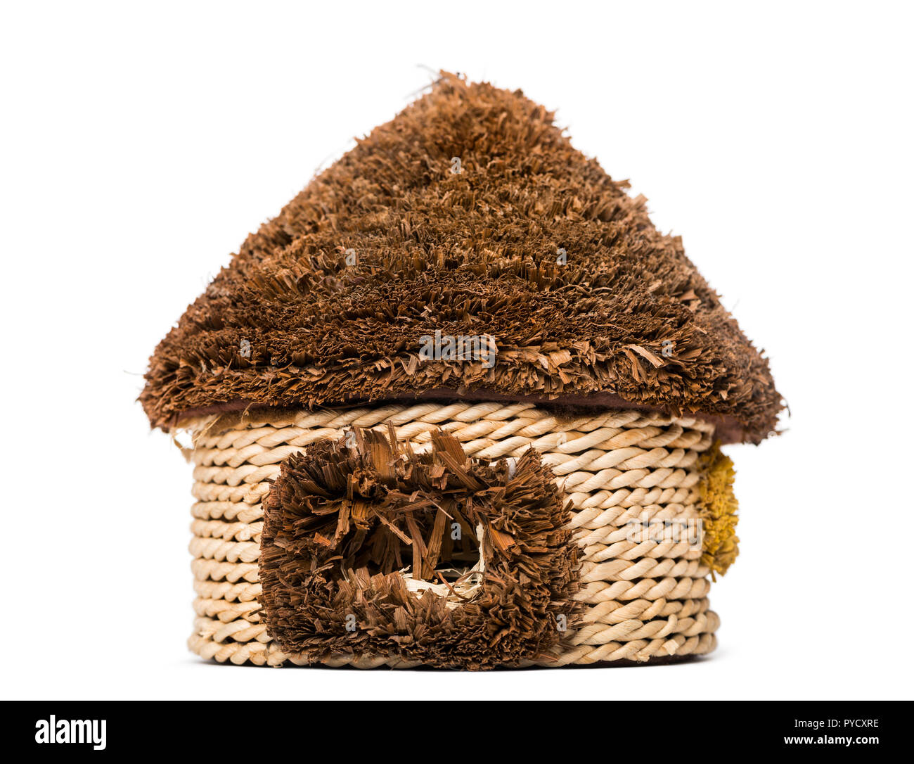 Pet house in front of white background Stock Photo - Alamy