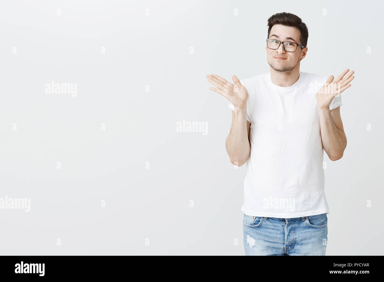 Silly smirk hi-res stock photography and images - Alamy