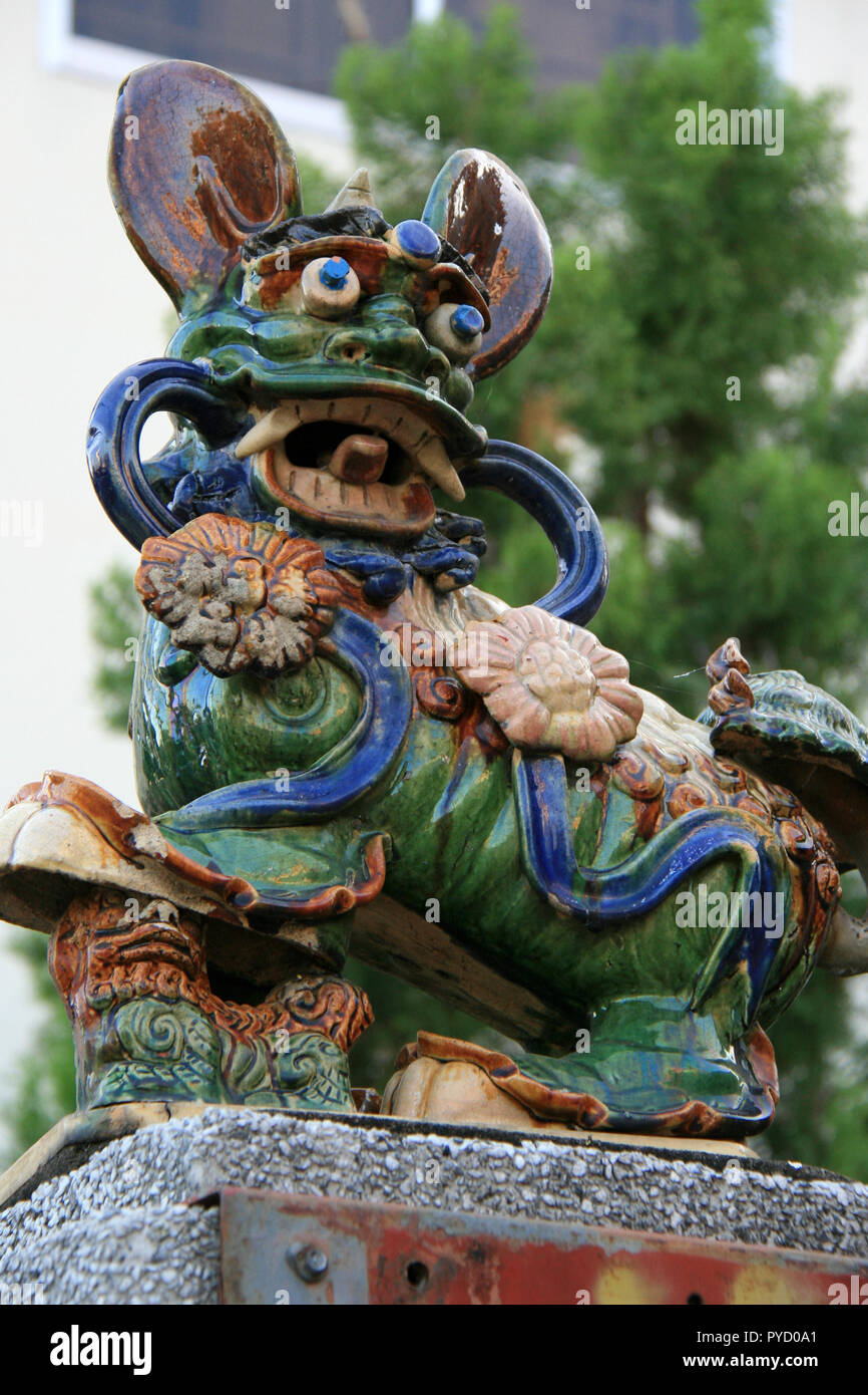 The Ong pagoda in Can Tho (Vietnam Stock Photo - Alamy