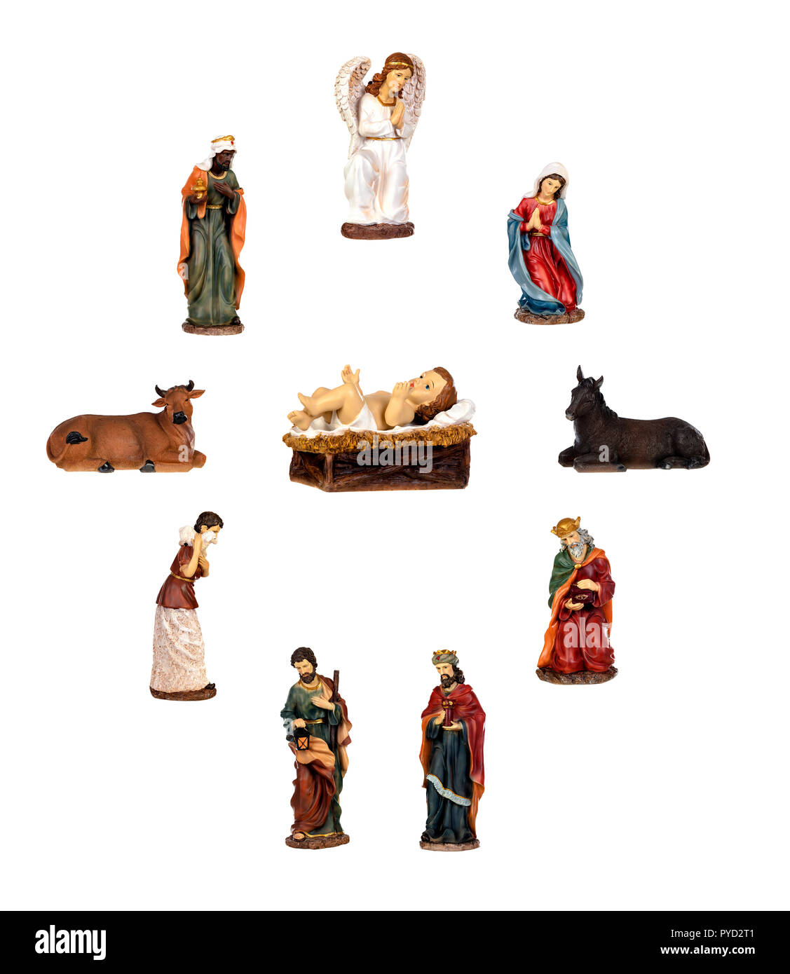 Figures of a saint Cut Out Stock Images & Pictures - Alamy