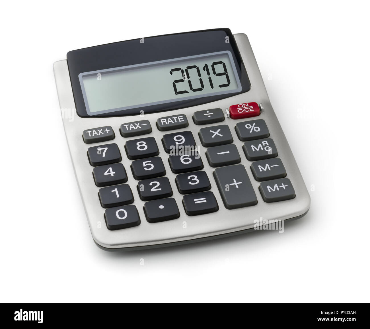 Calculator word bookkeeping on Cut Out Stock Images & Pictures - Alamy