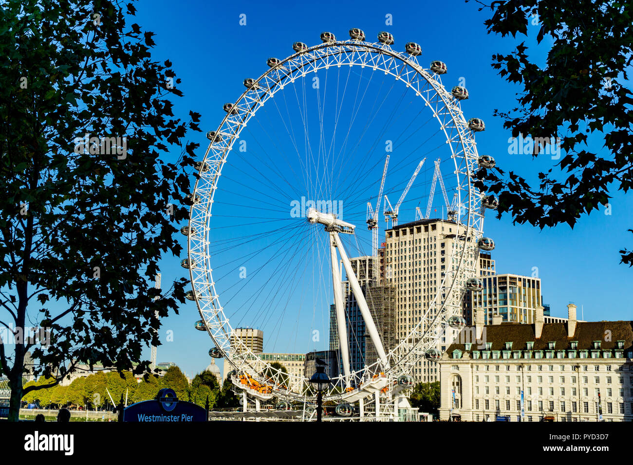 The Eye in London England Stock Photo - Alamy