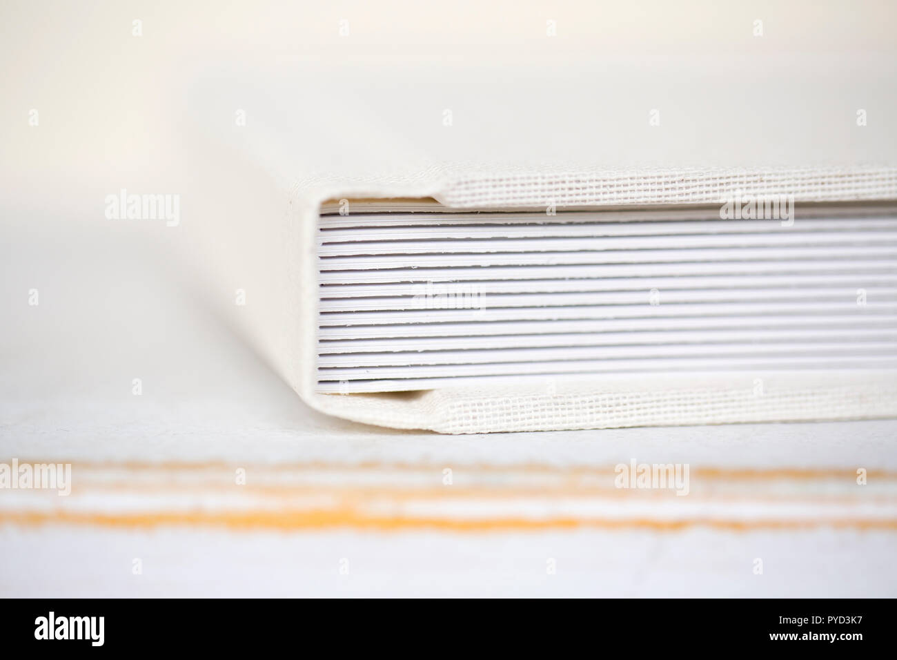 Product Example of a hardcover linen album Stock Photo - Alamy