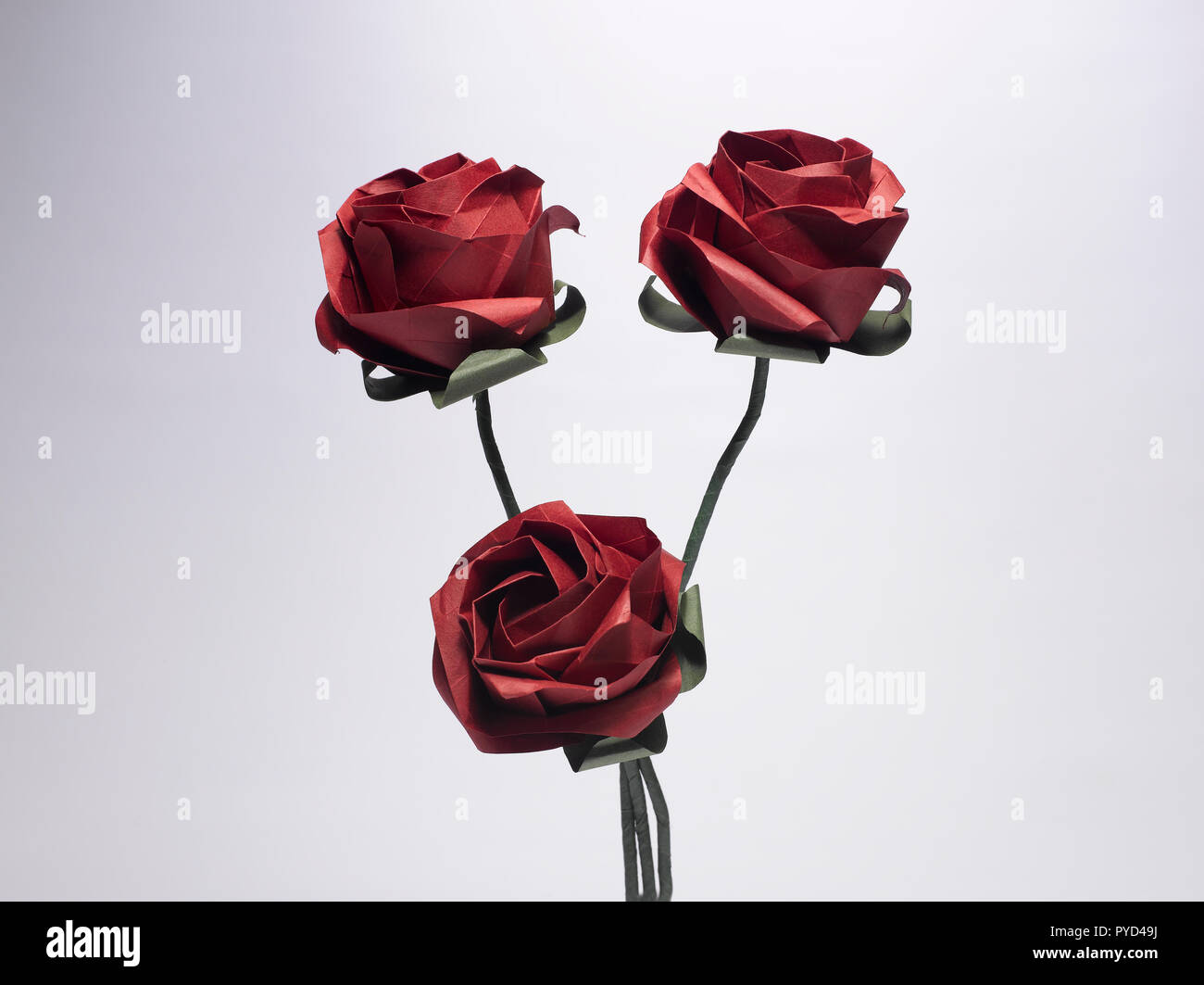 Beautiful paper made roses hi-res stock photography and images - Alamy