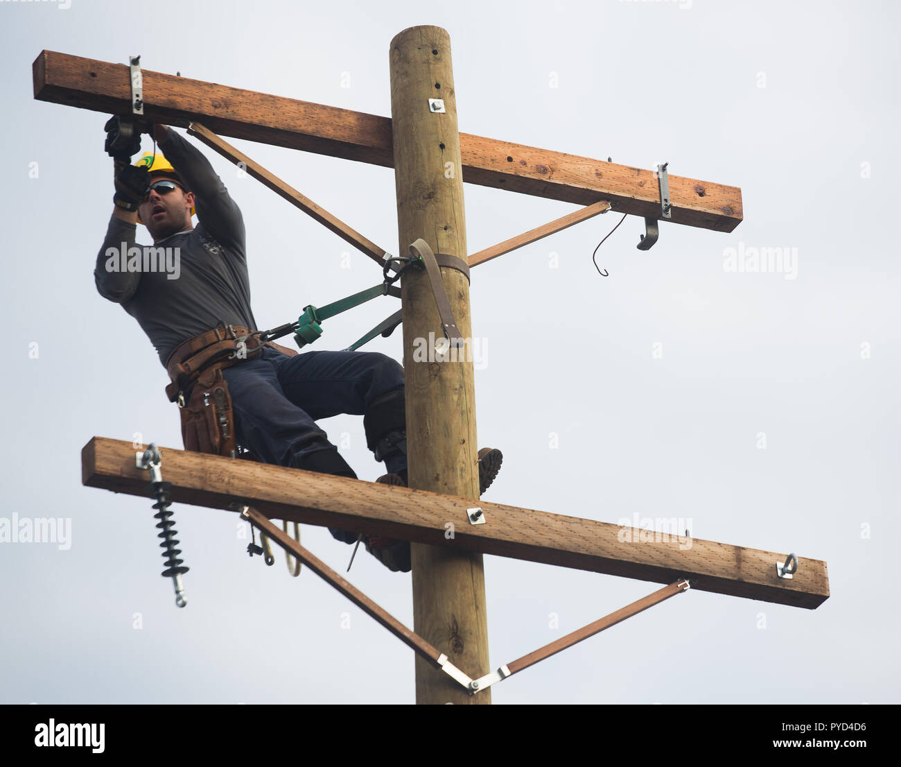 Lineman rodeo hi-res stock photography and images - Alamy
