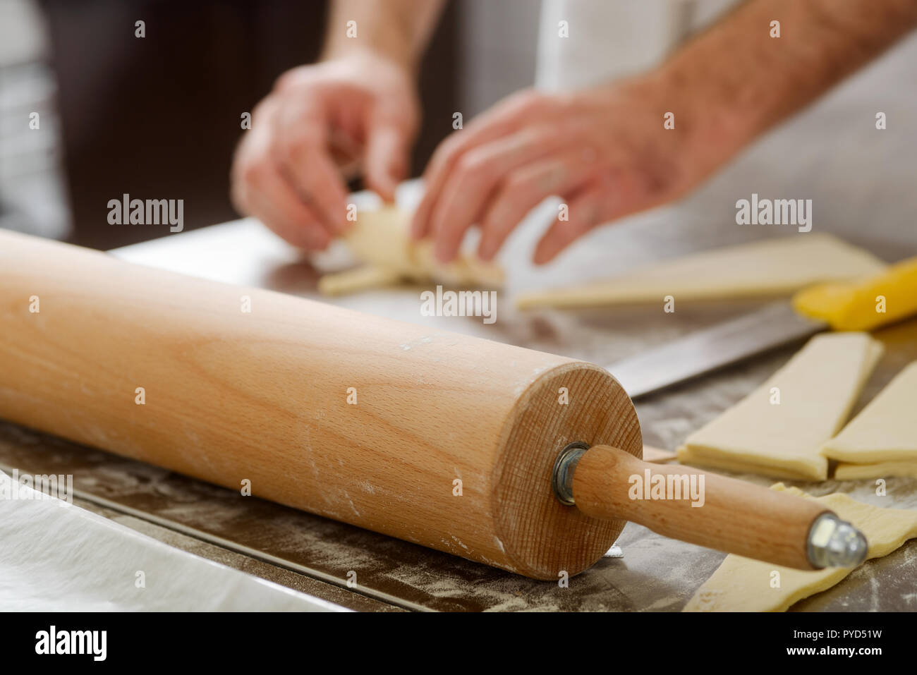 Rolling pin bakery and cafe hi-res stock photography and images - Alamy
