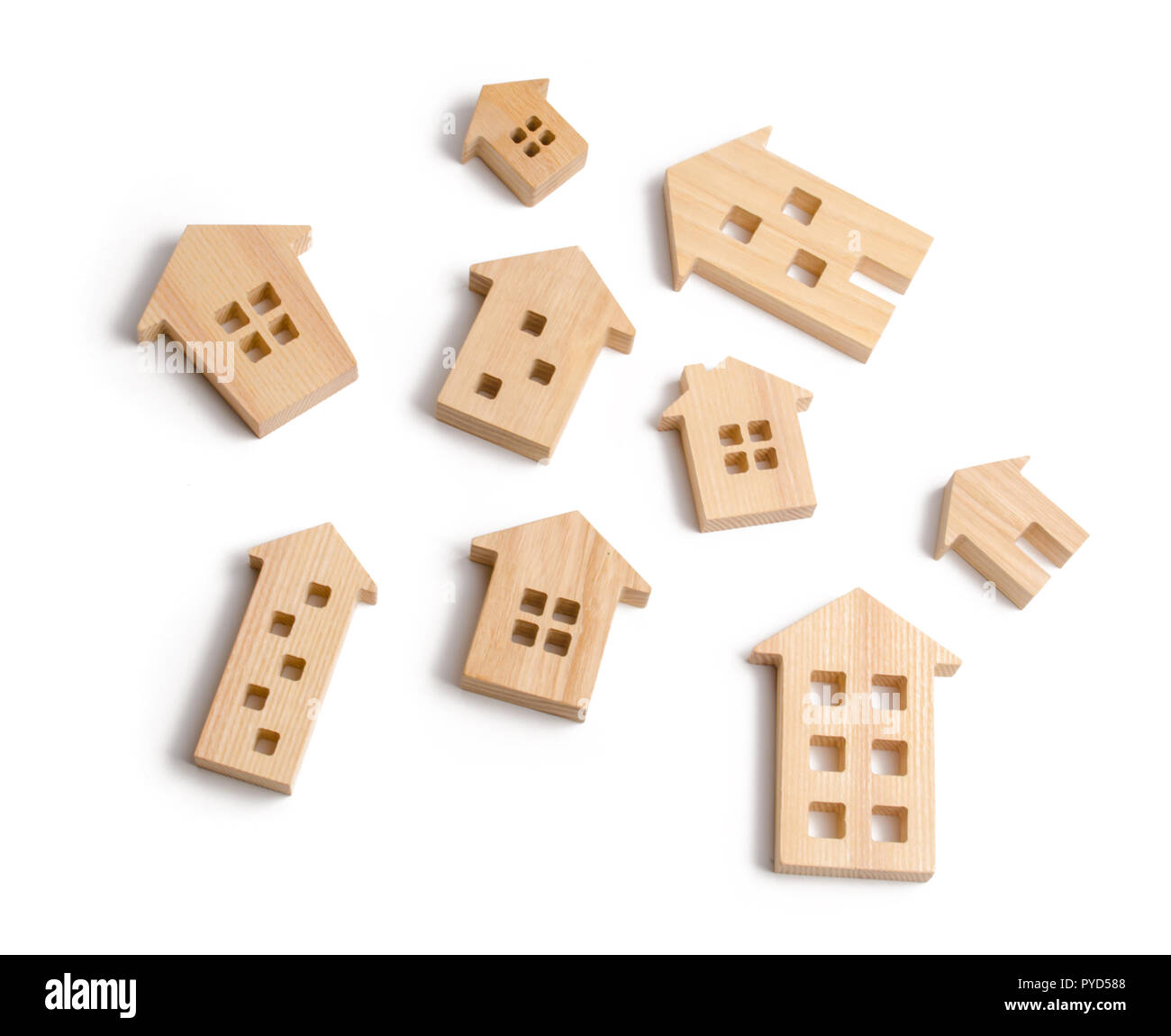 House prices rising concept Cut Out Stock Images & Pictures - Alamy