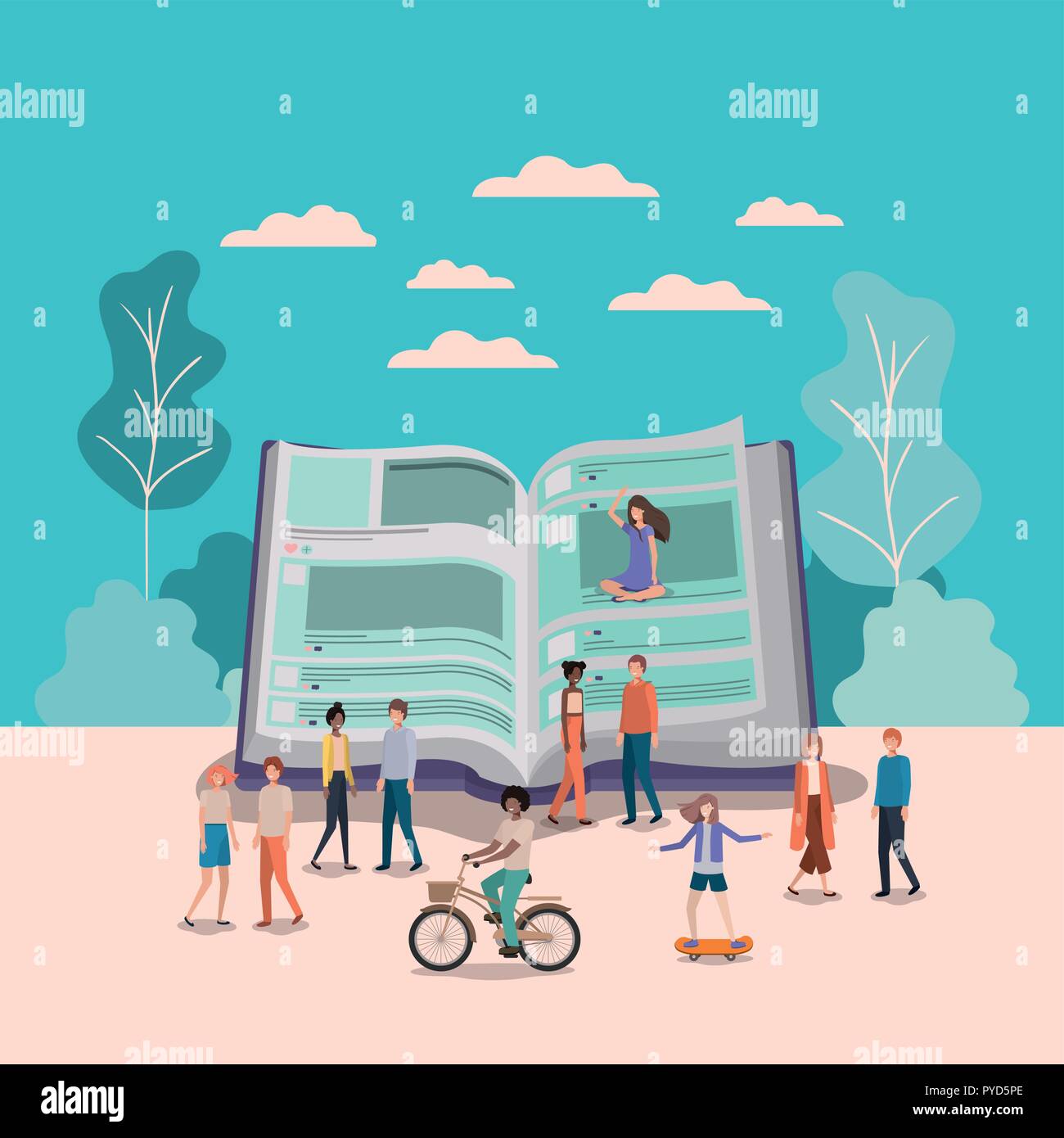 Mini magazine Stock Vector Images - Alamy