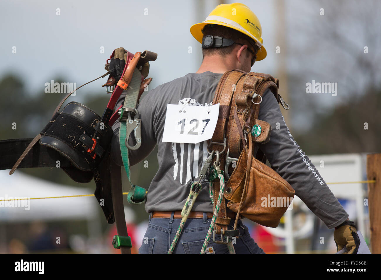 Lineman rodeo hi-res stock photography and images - Alamy