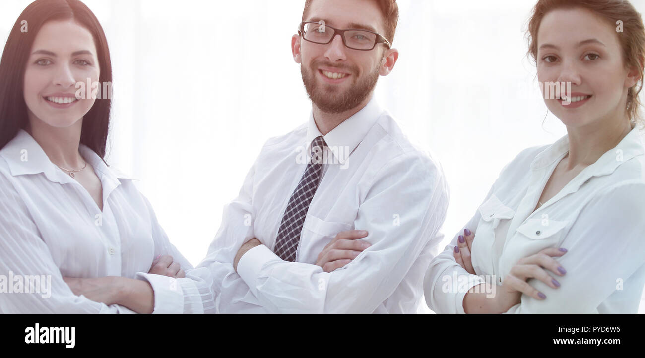 portrait of young successful business people Stock Photo - Alamy
