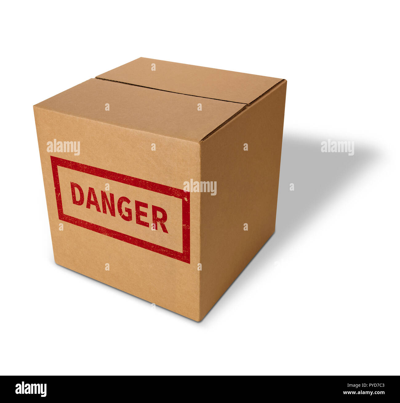 Suspicious and possibly dangerous package Stock Photo - Alamy