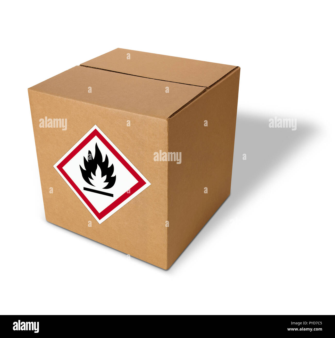 Flammable label hi-res stock photography and images - Alamy