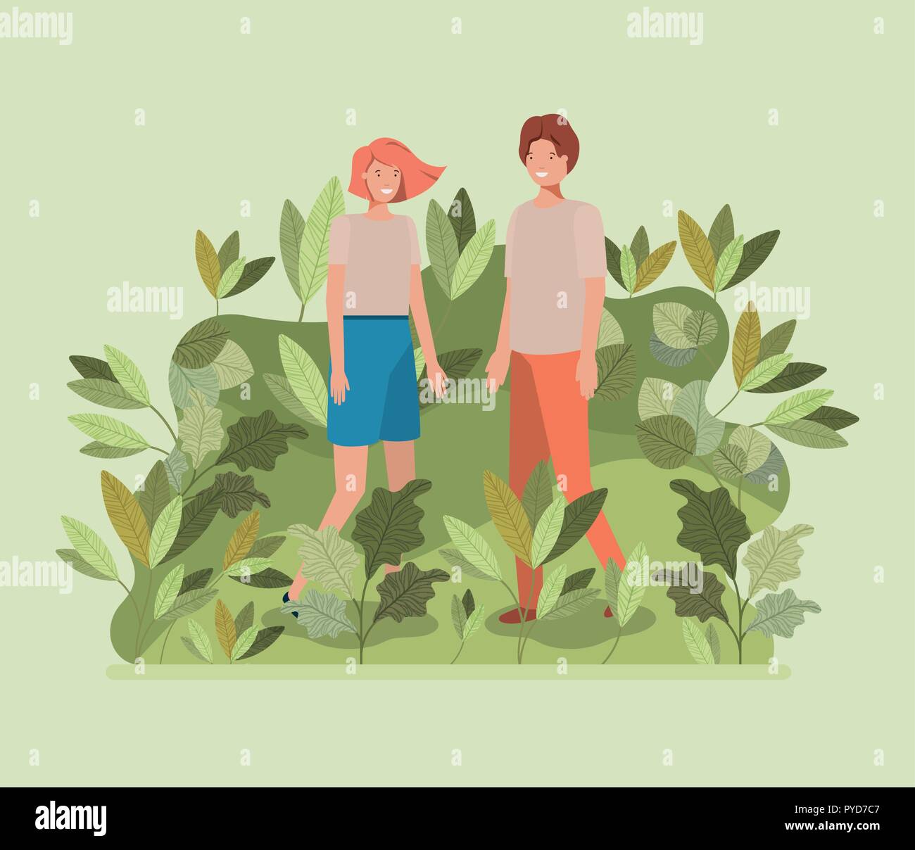 Person on fitness walk Stock Vector Images - Alamy