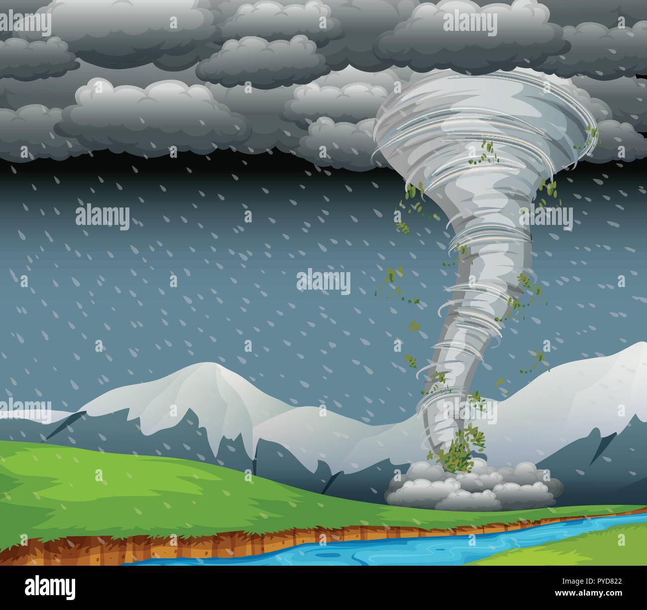 Cyclone Illustration