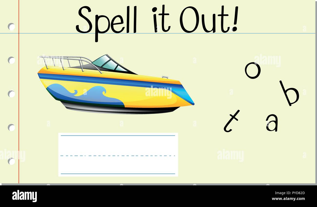 Spelling letters out Stock Vector Images - Alamy