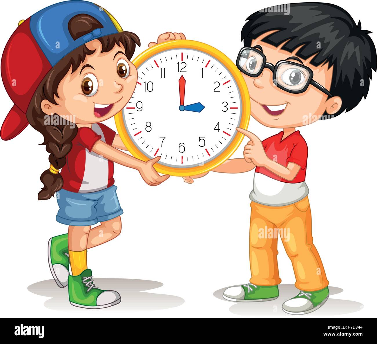 Clock Clipart For Kids