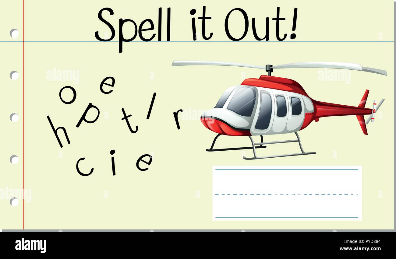 Helicopter word hi-res stock photography and images - Alamy