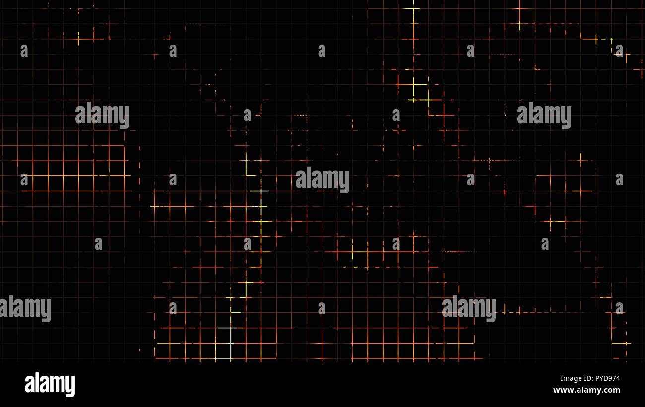 Vector abstract black rust mech illuminated gear background Stock ...