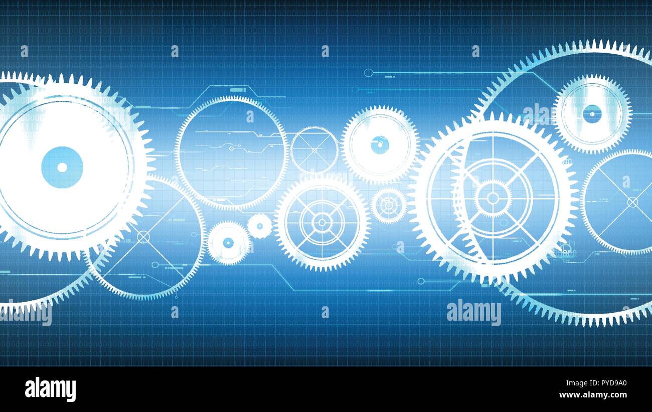 Vector abstract technological gear light effect backgrounds Stock ... Vector abstract technological gear light effect backgrounds Stock ...
