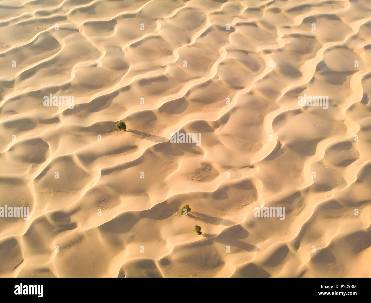 aerial view of a desert surface near Dubai Stock Photo - Alamy