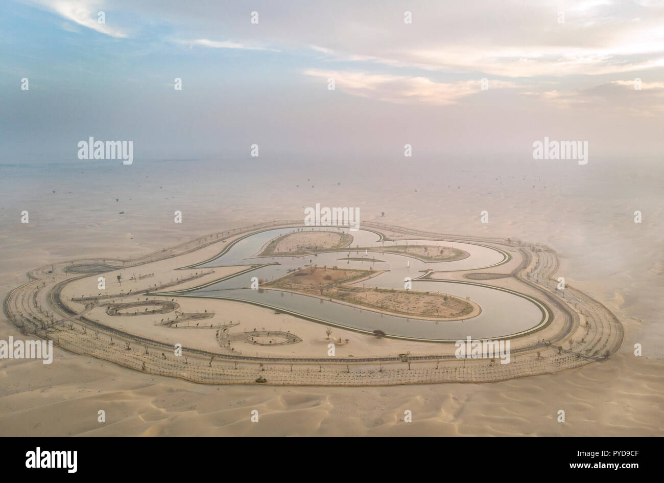 Al qudra lakes al qudra lakes hi-res stock photography and images - Alamy