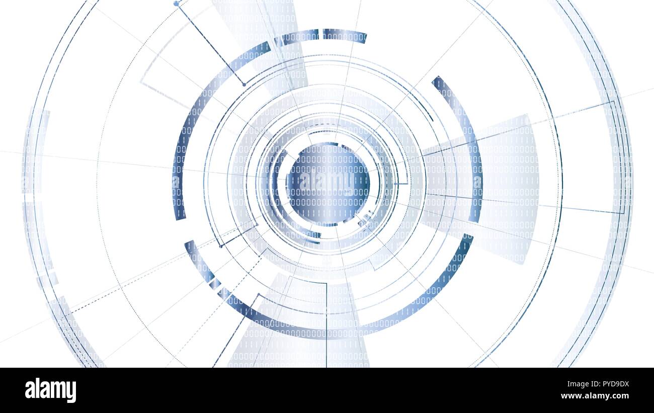 Vector abstract technological security save background design Stock ...