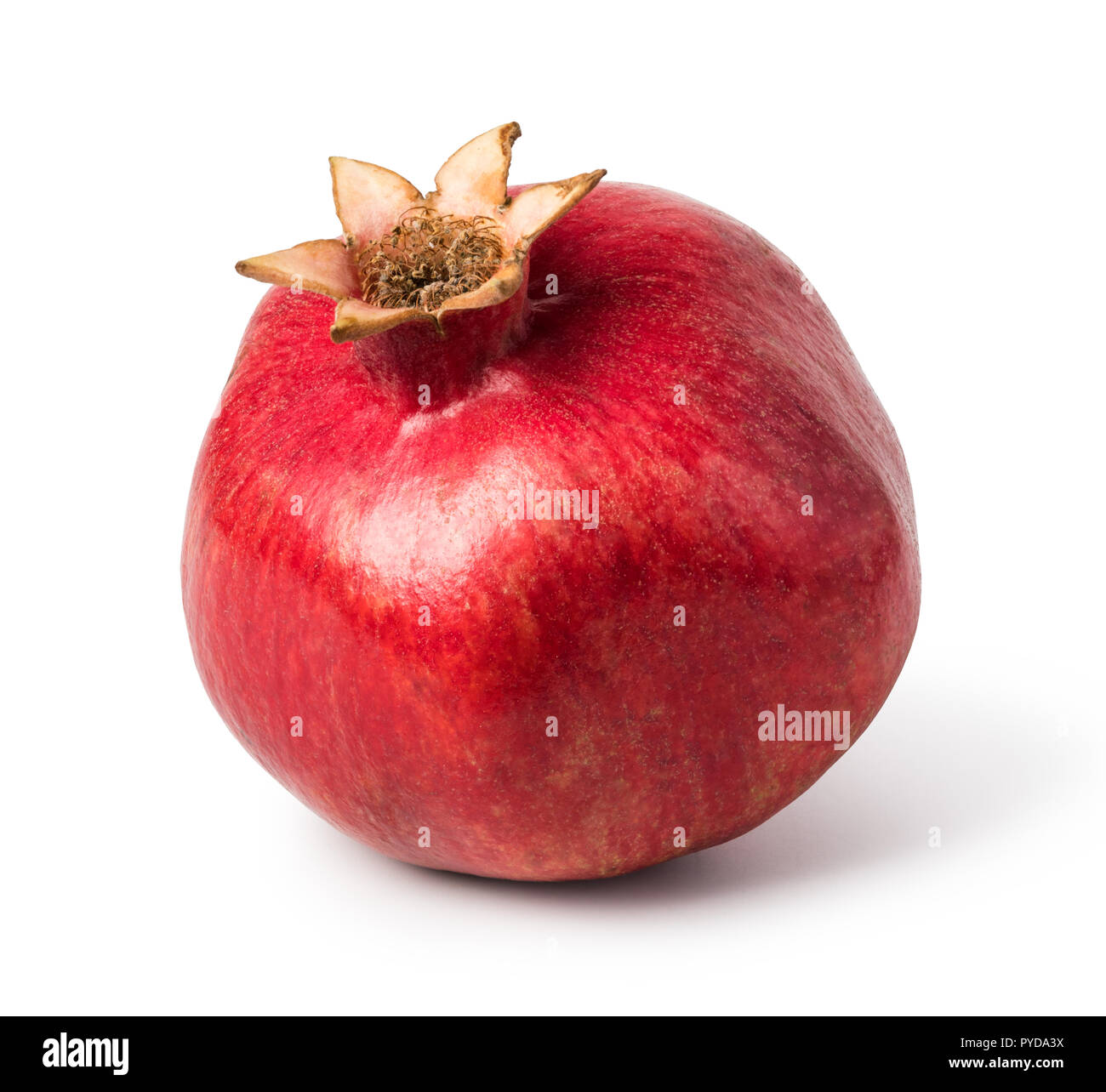 Pomegranate isolated on white background Stock Photo - Alamy
