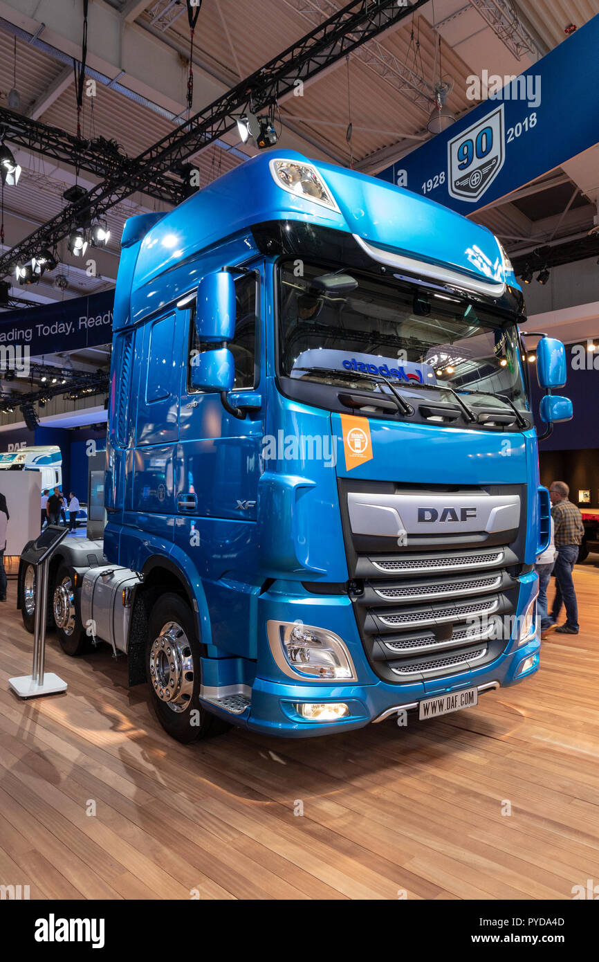 HANNOVER, GERMANY - SEP 27, 2018: DAF XF 530 FT SSC Tractor Truck ...