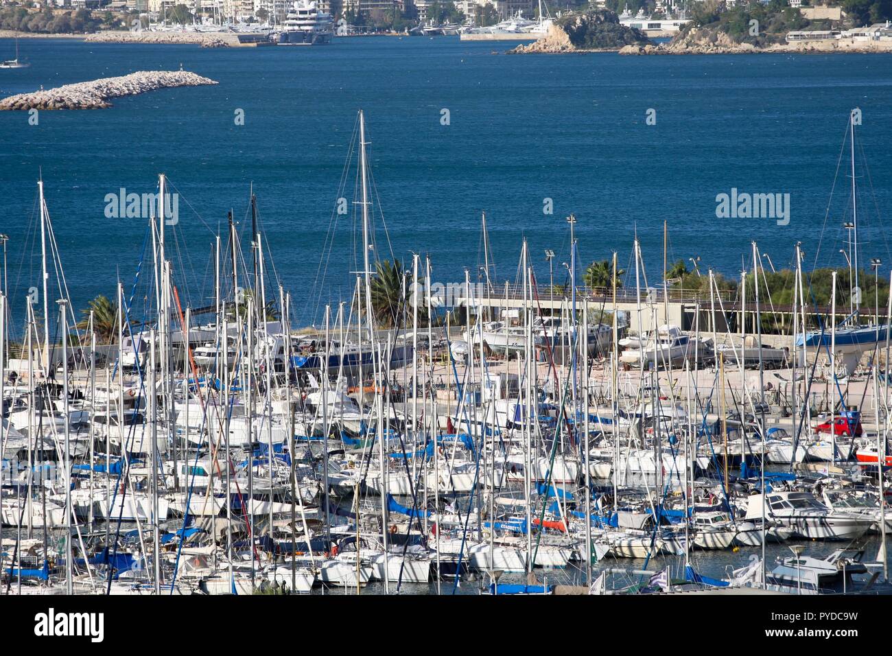 Flisvos Marina in Athens Stock Photo - Alamy