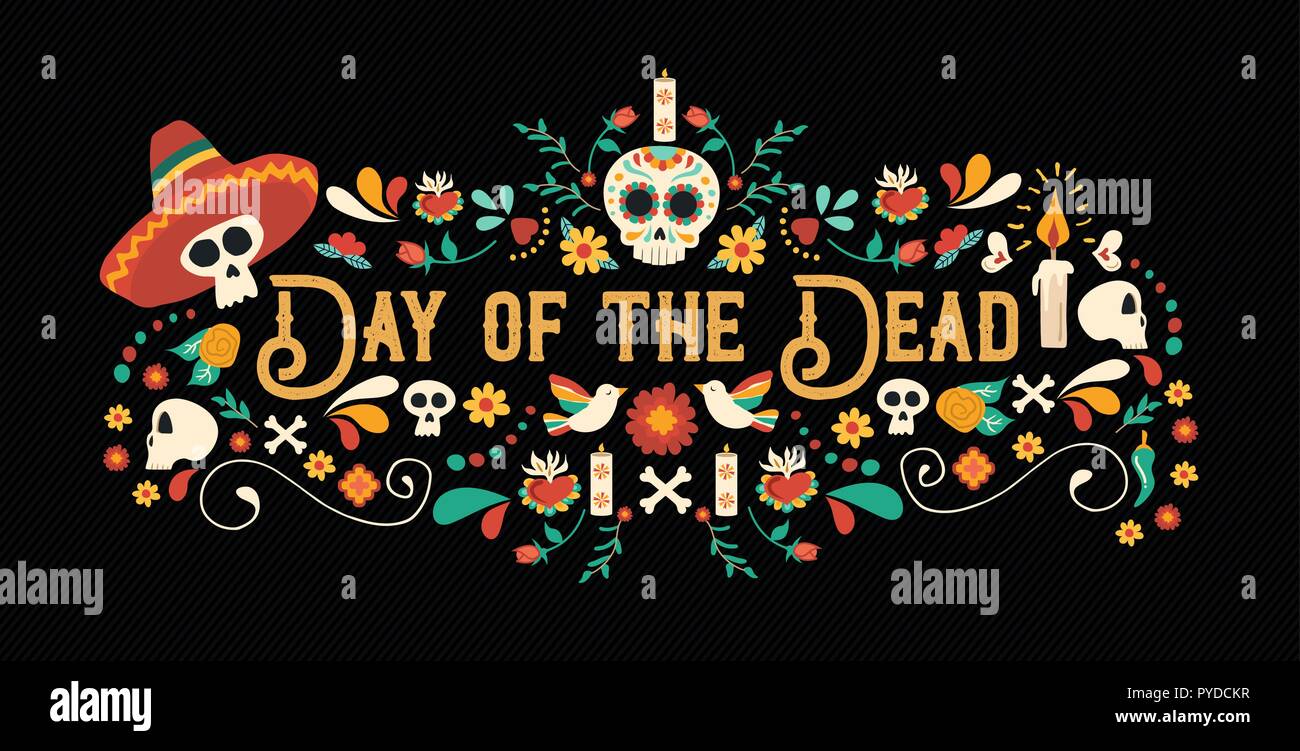 Day Of The Dead Traditional Art