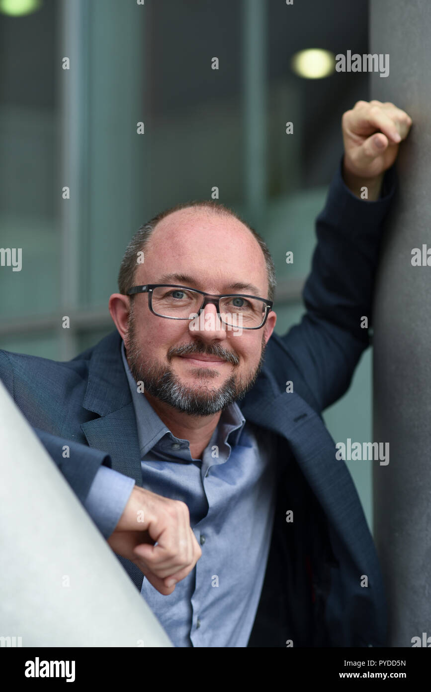 Daniel Bax in October 2018 at the Frankfurt Book Fair. | usage ...