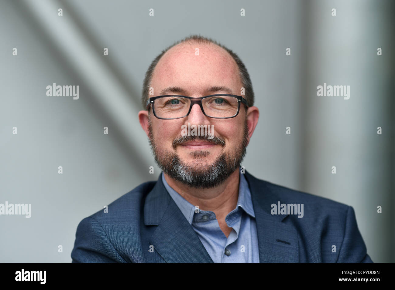 Daniel Bax in October 2018 at the Frankfurt Book Fair. | usage ...