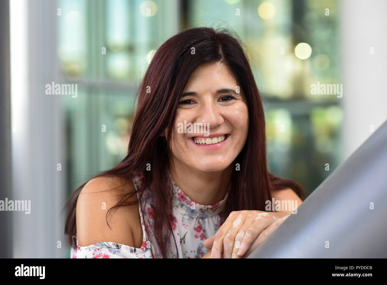 April Dawson in October 2018 at the Frankfurt Book Fair. | usage ...