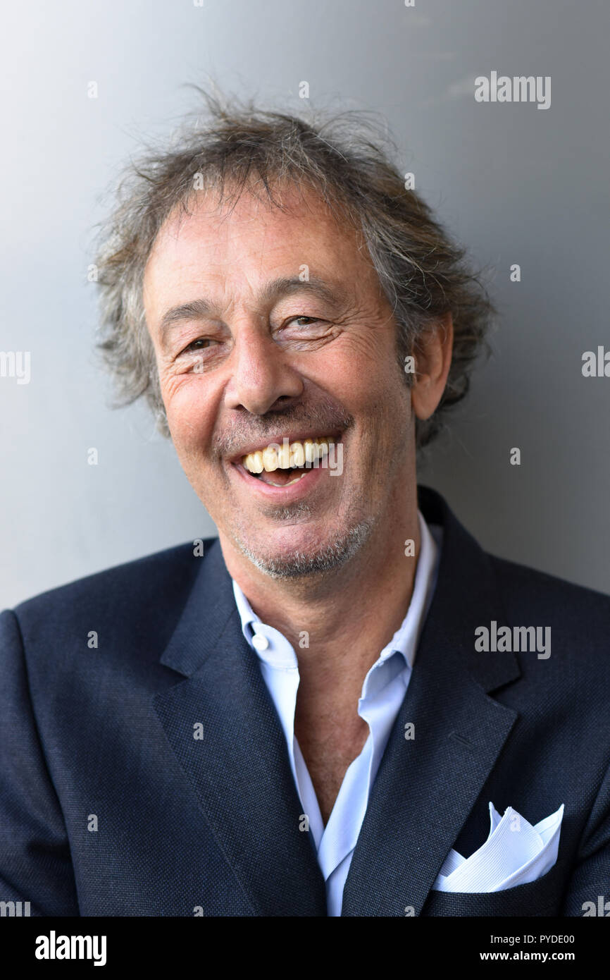 Luca di Fulvio in October 2018 at the Frankfurt Book Fair. | usage ...