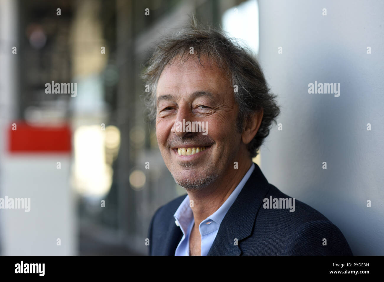 Luca di Fulvio in October 2018 at the Frankfurt Book Fair. | usage ...