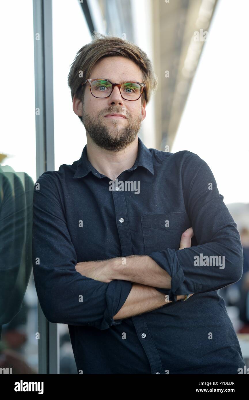 Thomas Hartmann in October 2018 at the Frankfurt Book Fair. | usage ...